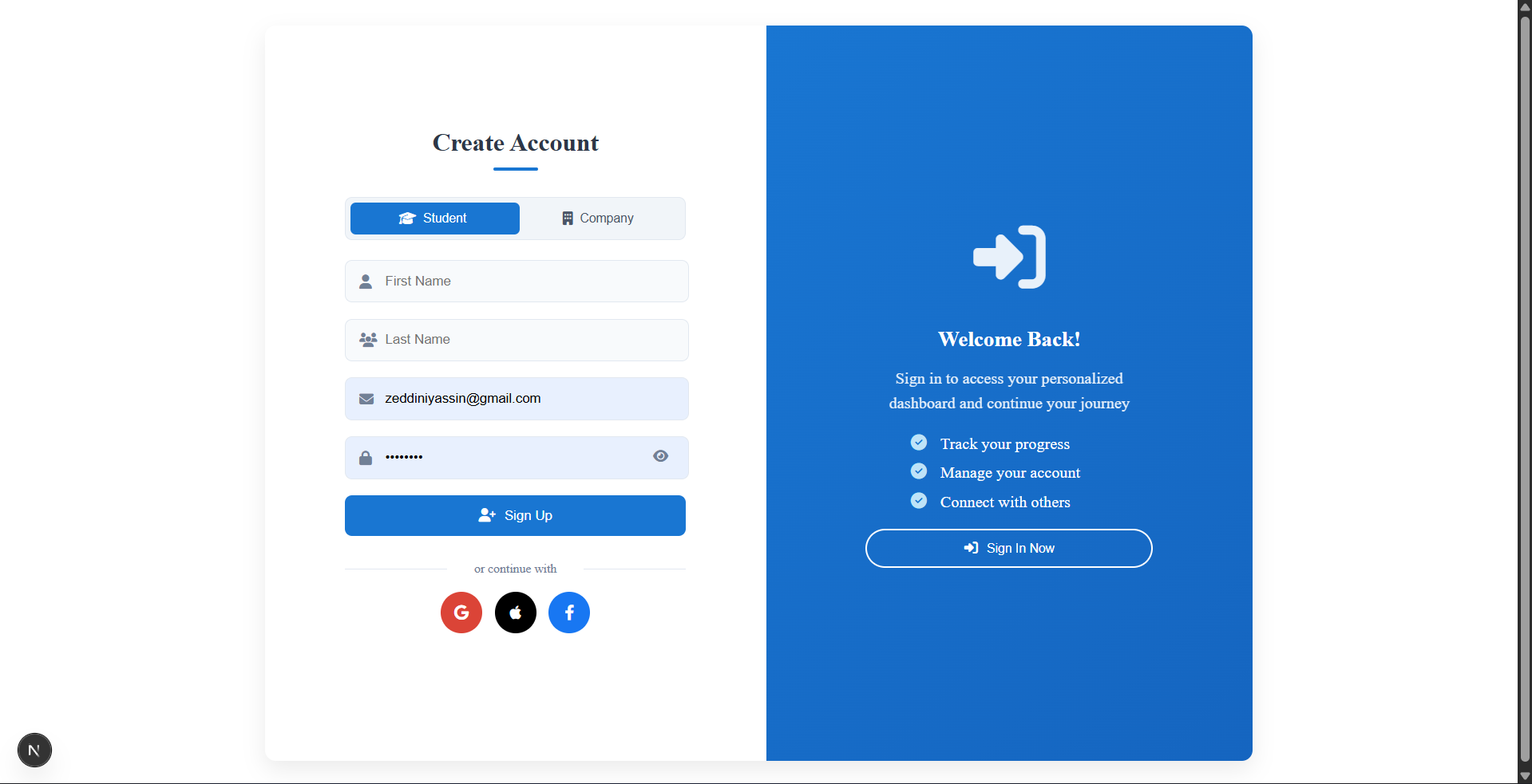 Mohamed Yessin - Fullstack Web Developer
